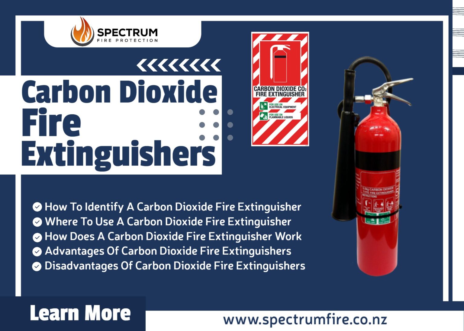 Carbon Dioxide Fire Extinguishers | Spectrum Fire Protection