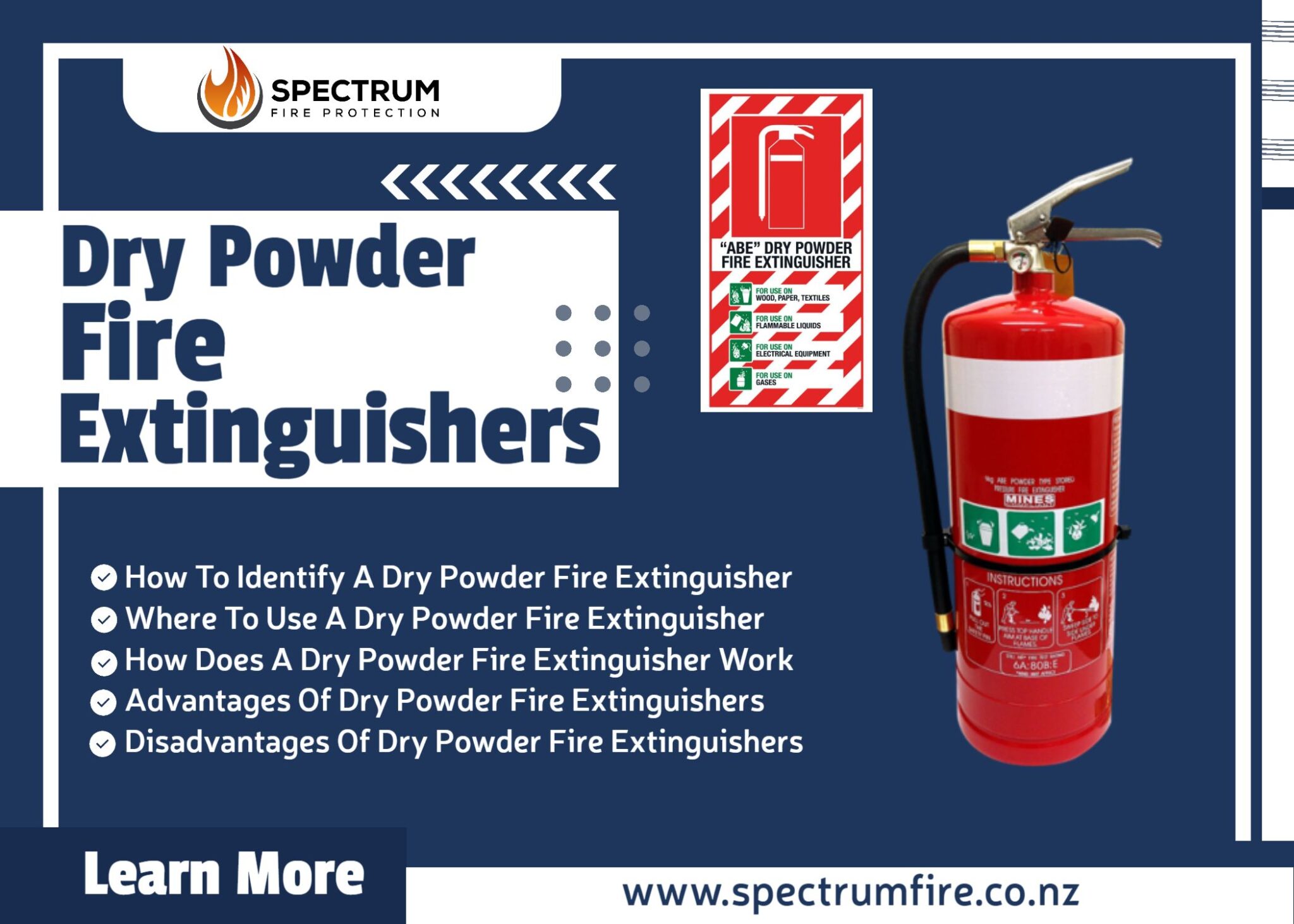 Dry Powder Fire Extinguishers | Spectrum Fire Protection